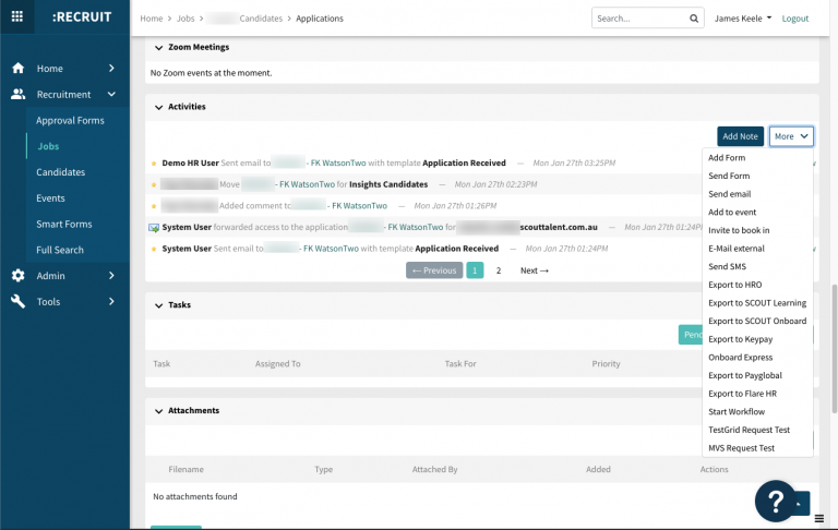 New look and feel for Scout Talent :Recruit | Scout Talent