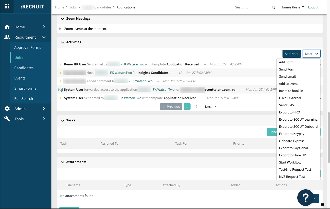New look and feel for Scout Talent :Recruit | Scout Talent