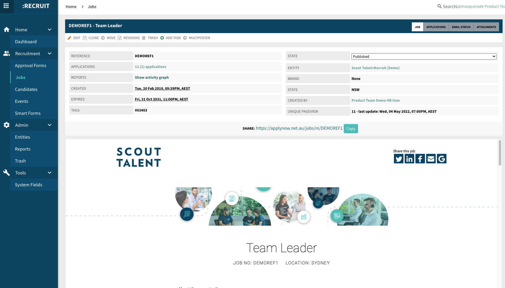 Talent Acquisition Software :Recruit | Scout Talent